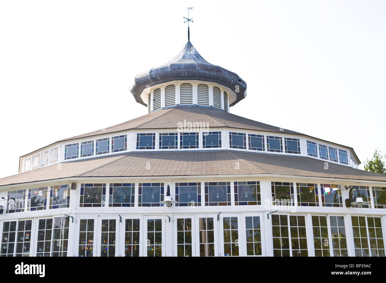 Crescent Park Looff Carousel built in 1895 is located across the street ...