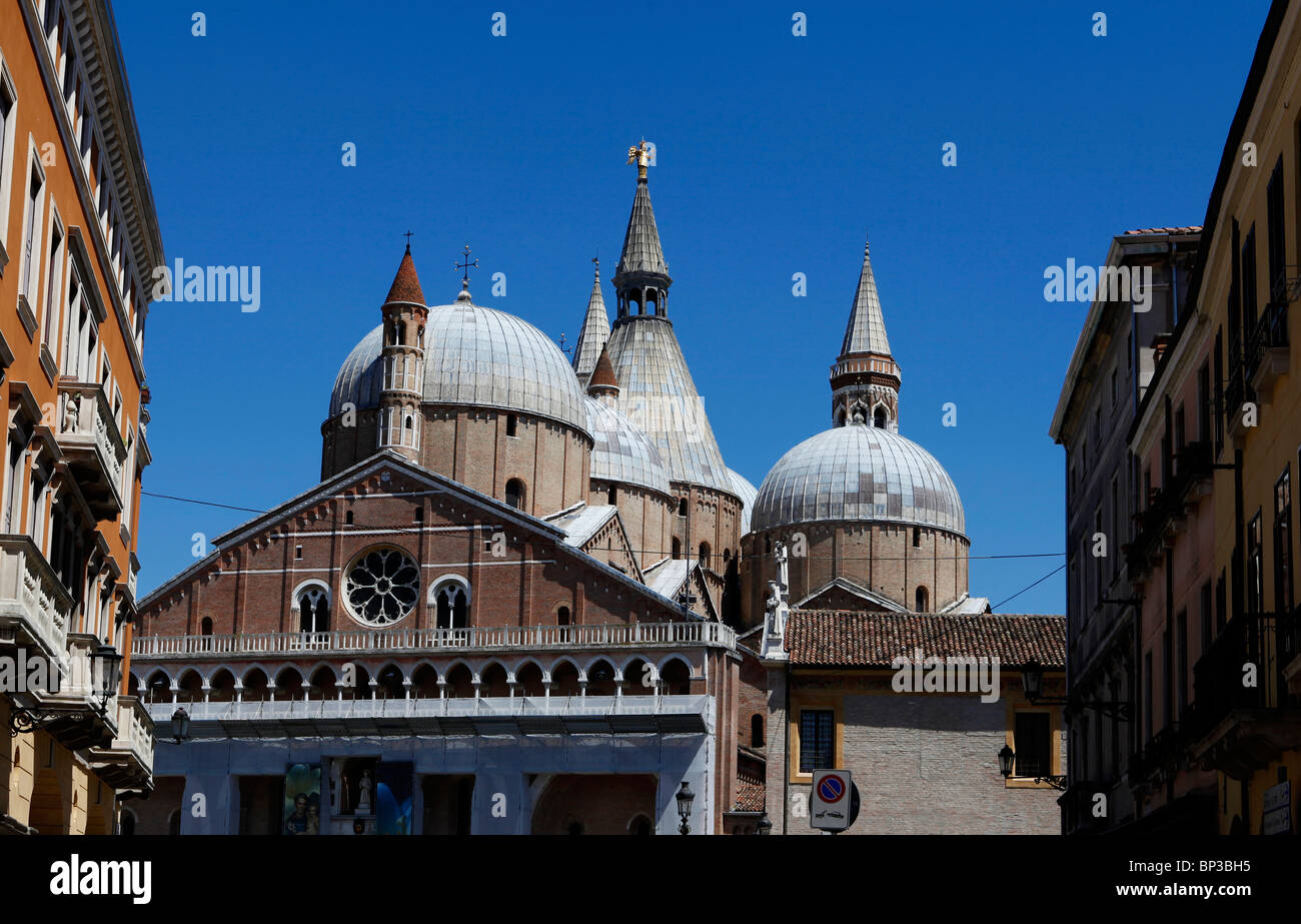 the Basilica del Santo church in Padova near Venice Italy Stock Photo ...