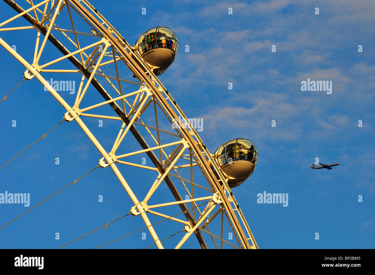 Millennium Wheel London Eye Stock Photo - Alamy