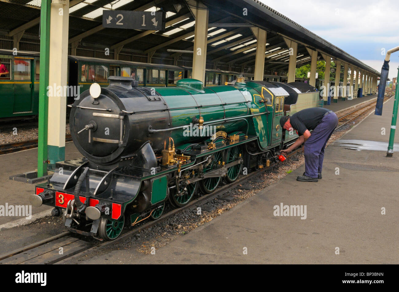Miniature Steam Locomotive High Resolution Stock Photography and Images ...