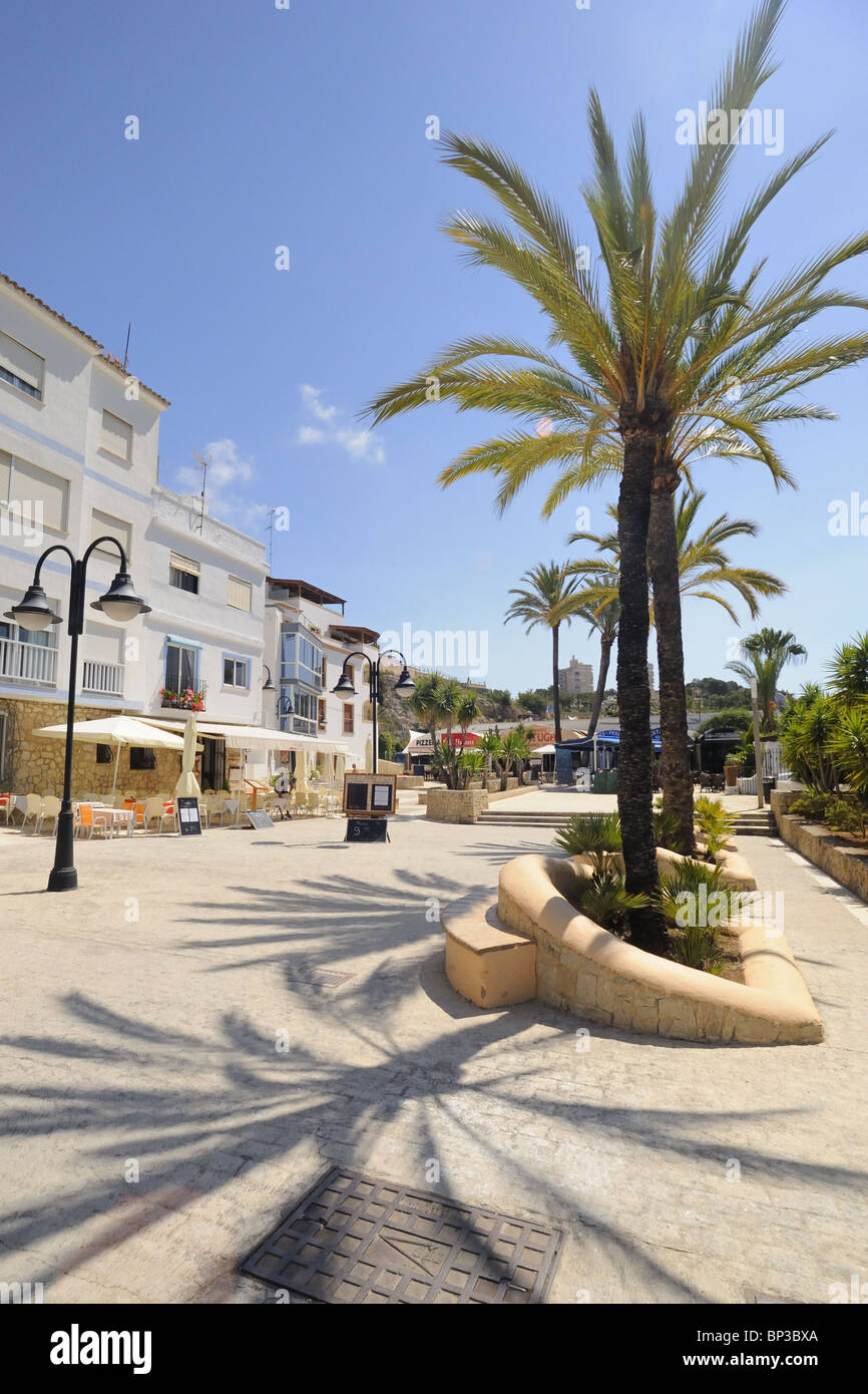 View of Moraira Seafront Stock Photo - Alamy