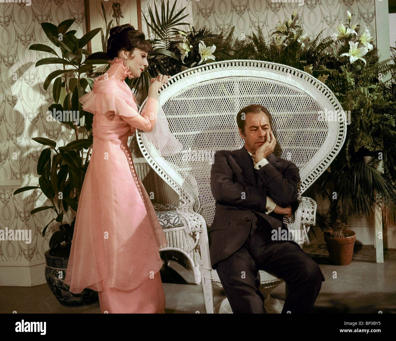 Professor Henry Higgins Eliza Doolittle High Resolution Stock ...