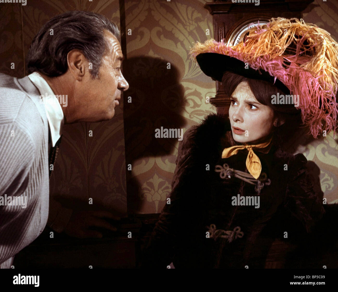 Rex Harrison And Audrey Hepburn High Resolution Stock Photography and ...