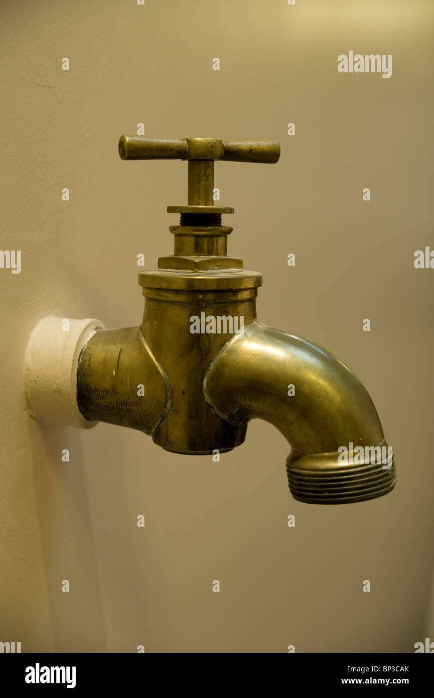 Large tap in art gallery Stock Photo - Alamy