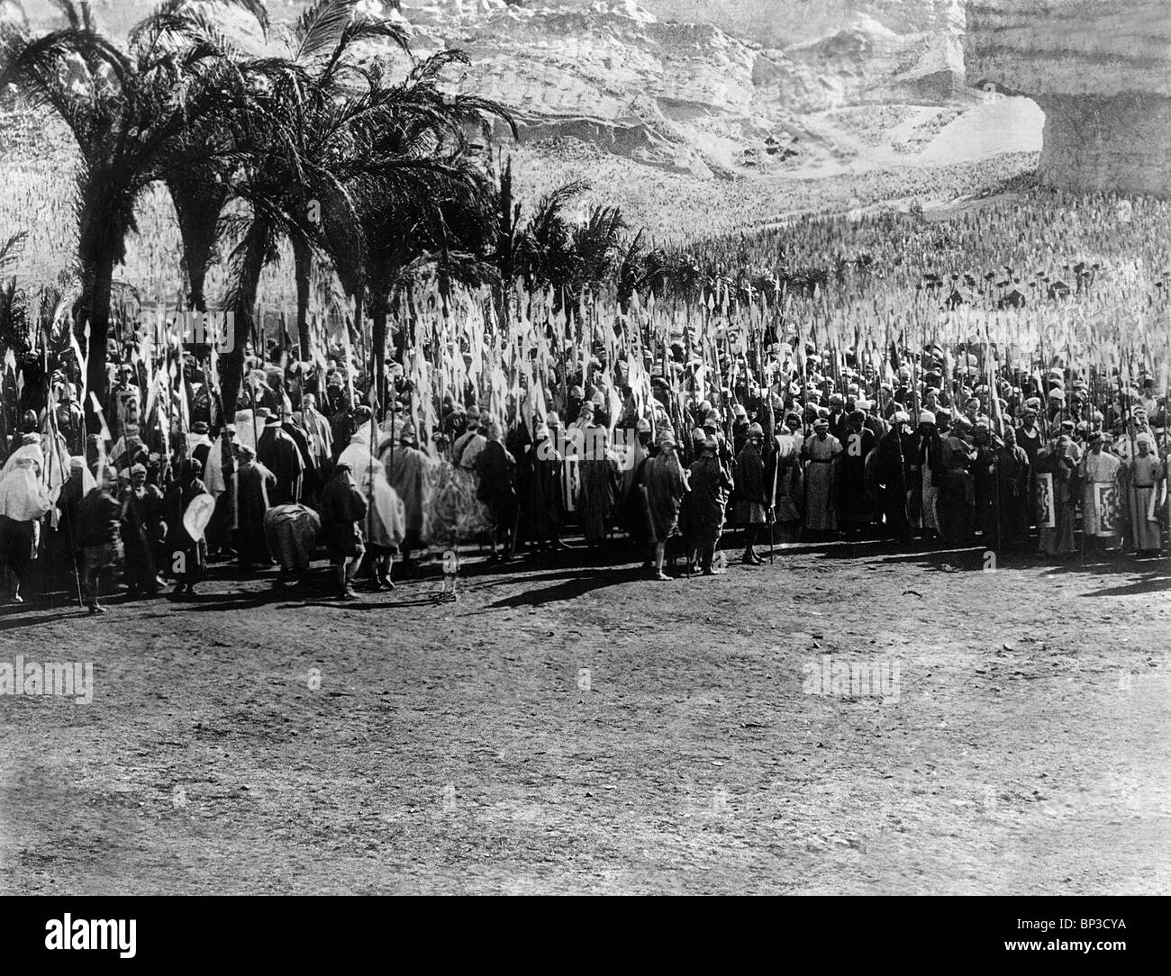 CROWD SCENE BEN-HUR: A TALE OF THE CHRIST; BEN HUR (1925 Stock Photo ...