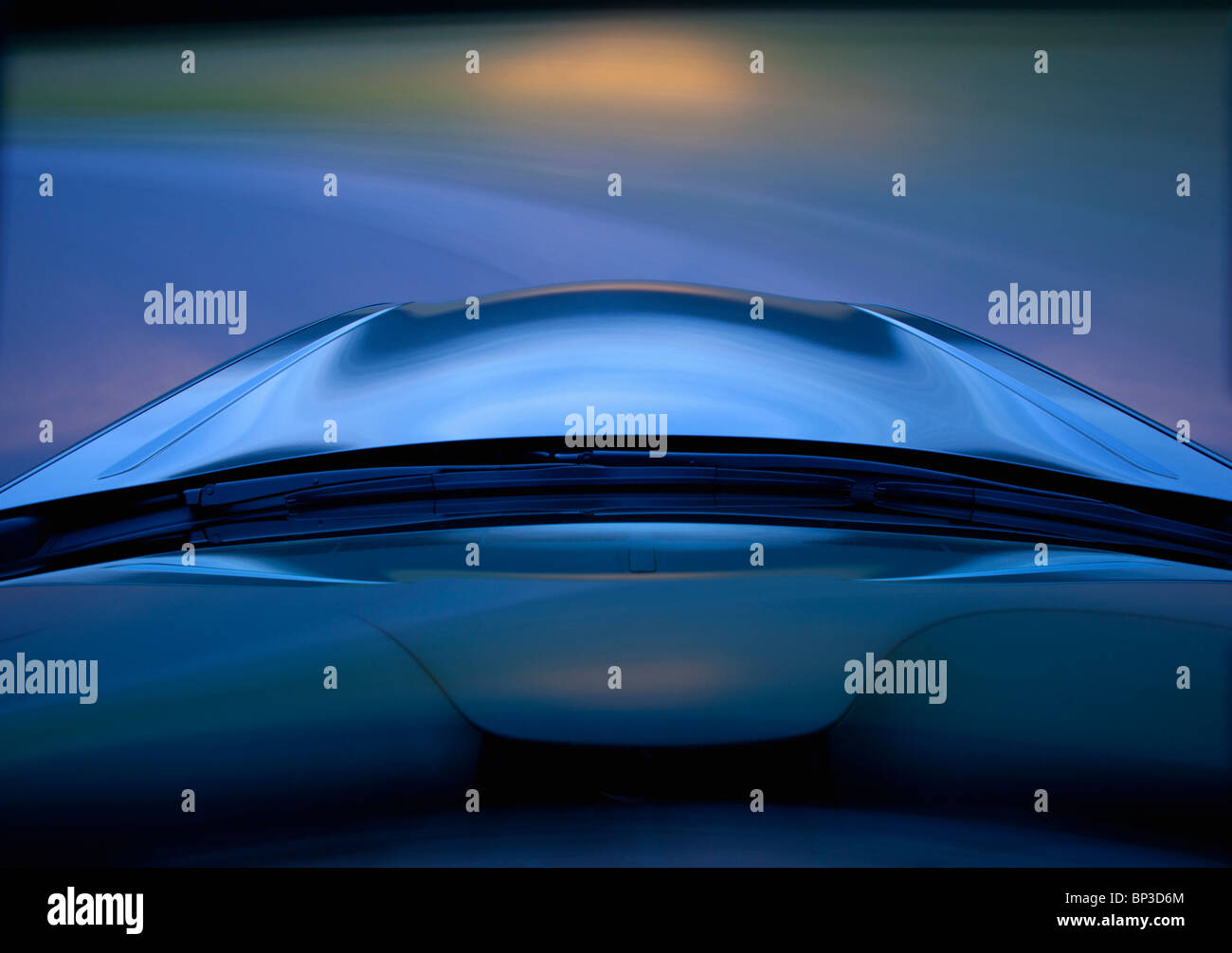 Car in motion speeding down Highway Stock Photo - Alamy