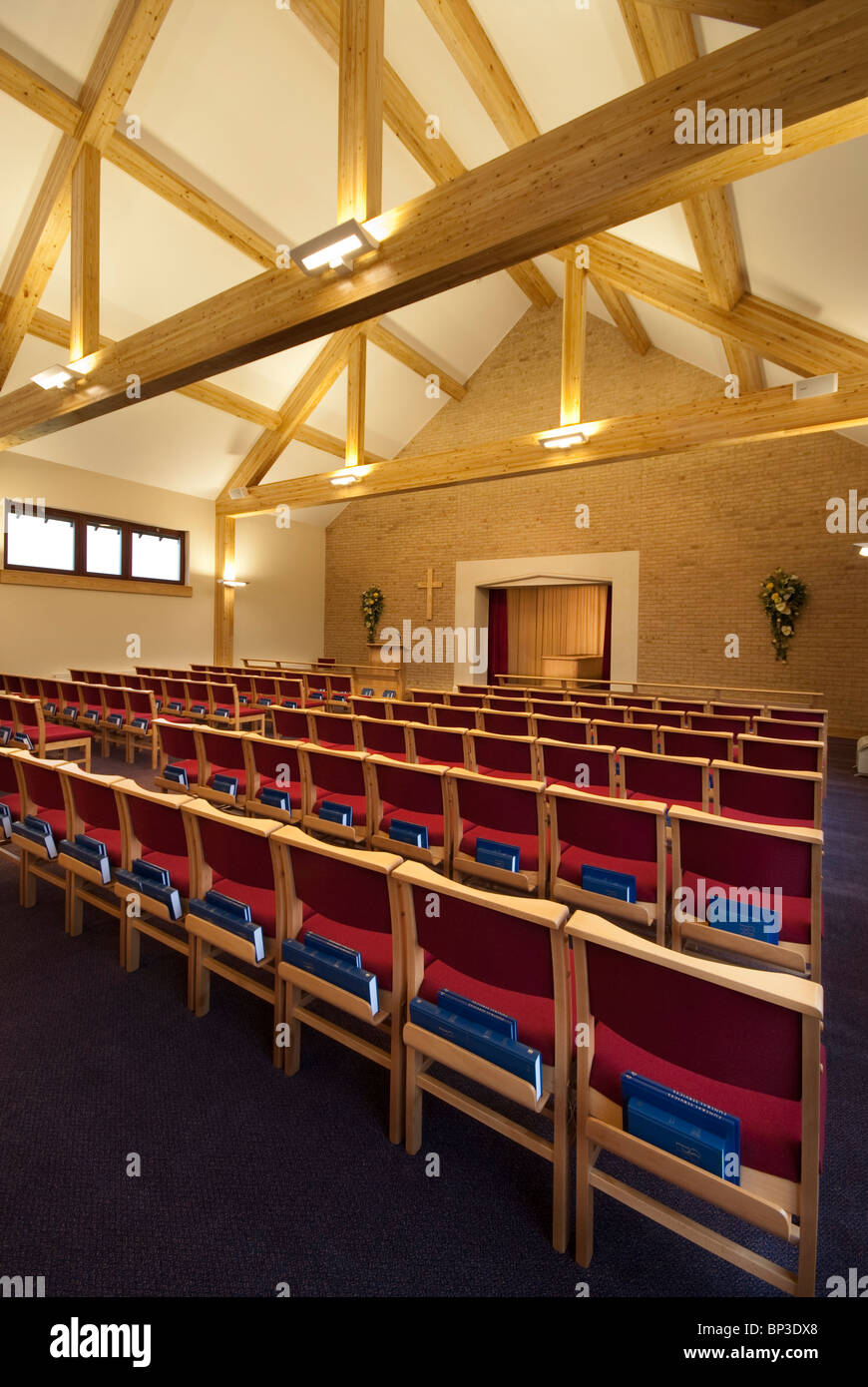 Crematorium building interior hi-res stock photography and images - Alamy