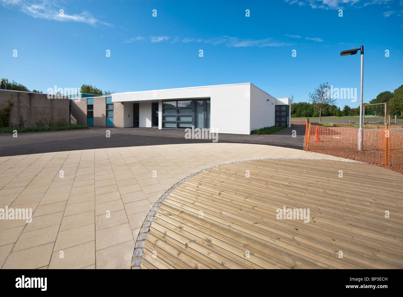 Knights Enham Infant and Junior School exteriors porch and level ...