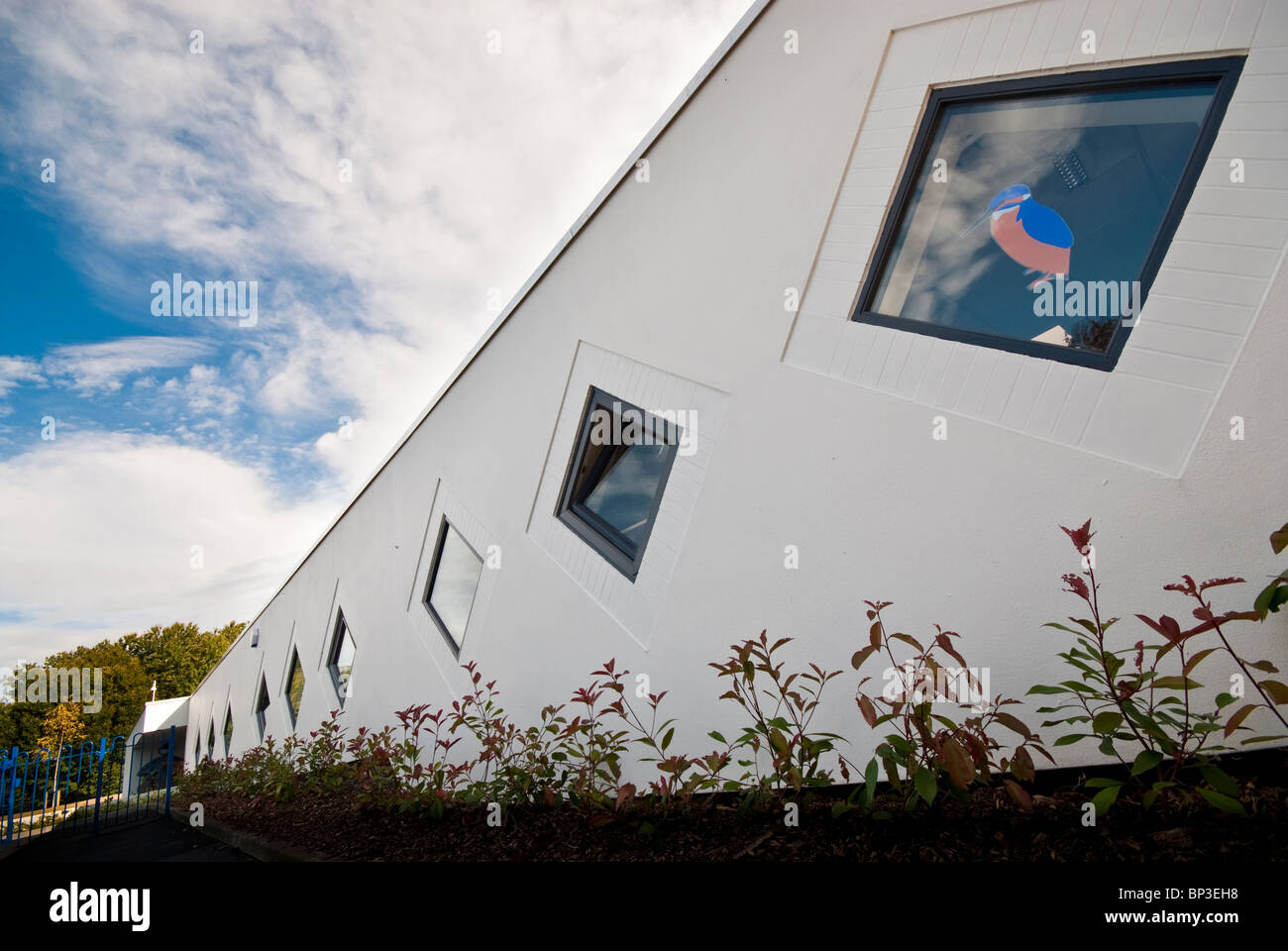 Knights Enham Infant and Junior School exteriors Stock Photo - Alamy