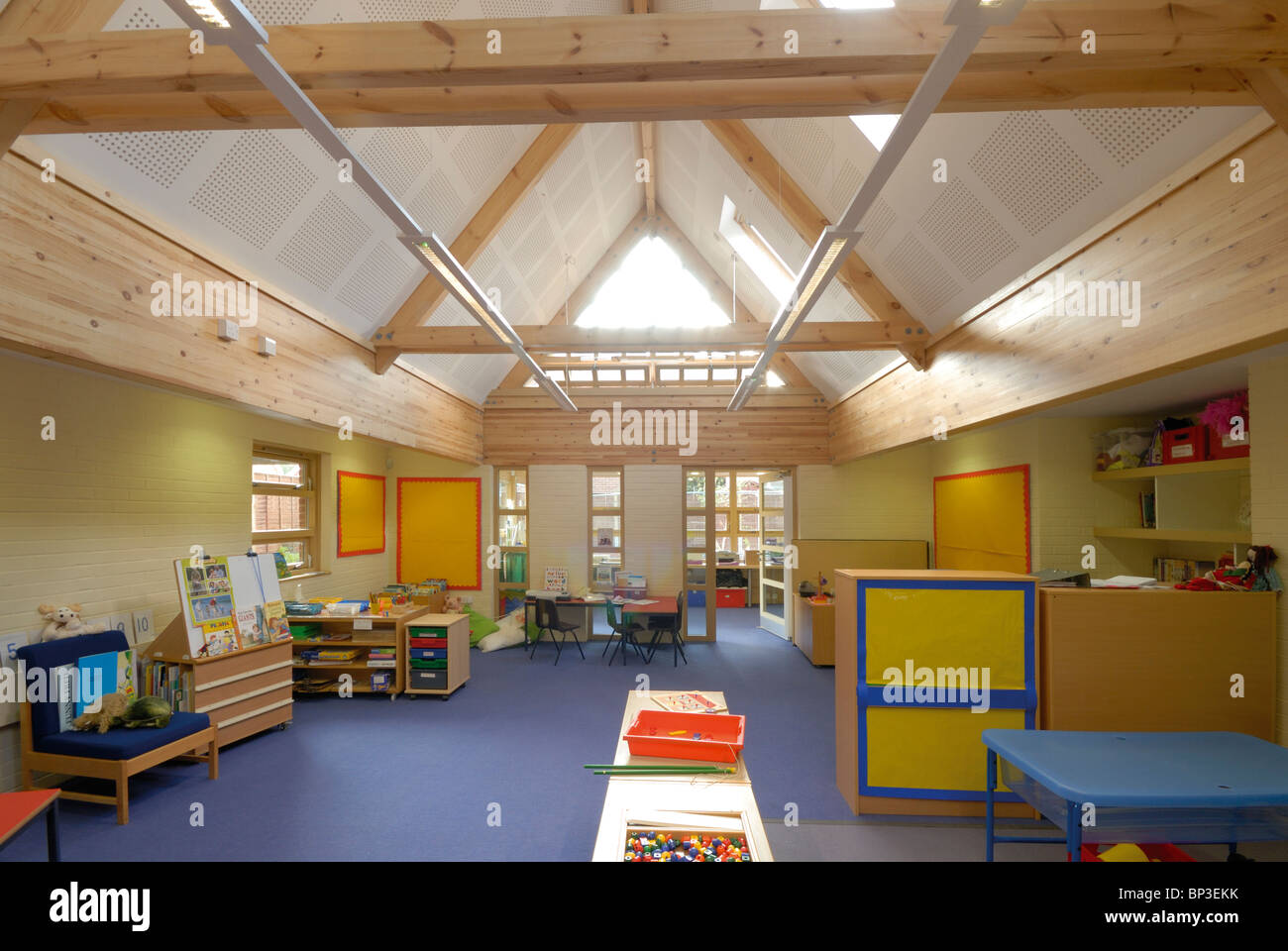Micheldever Church of England Primary School classroom Stock Photo - Alamy