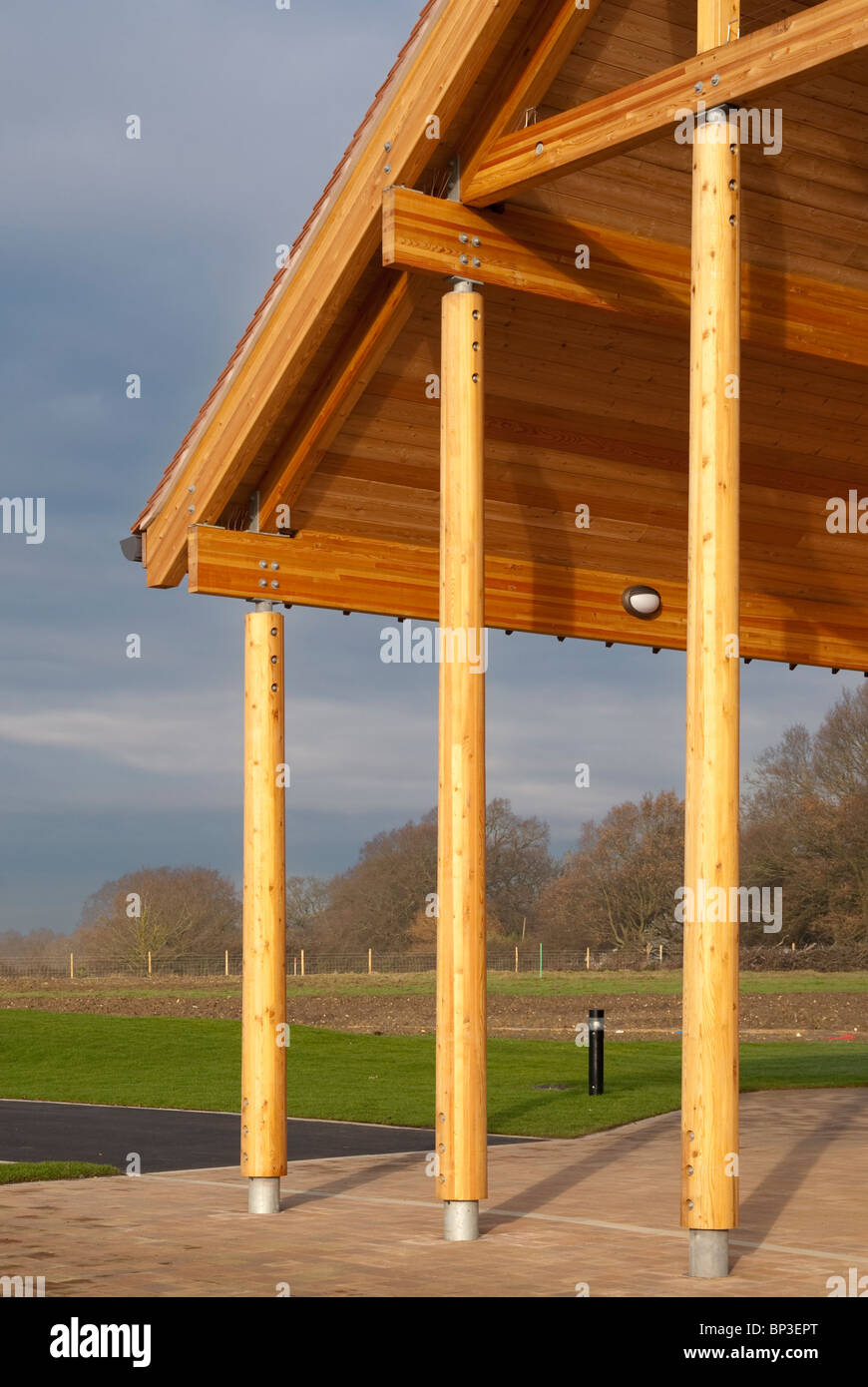 Hedge End Crematorium Stock Photo - Alamy
