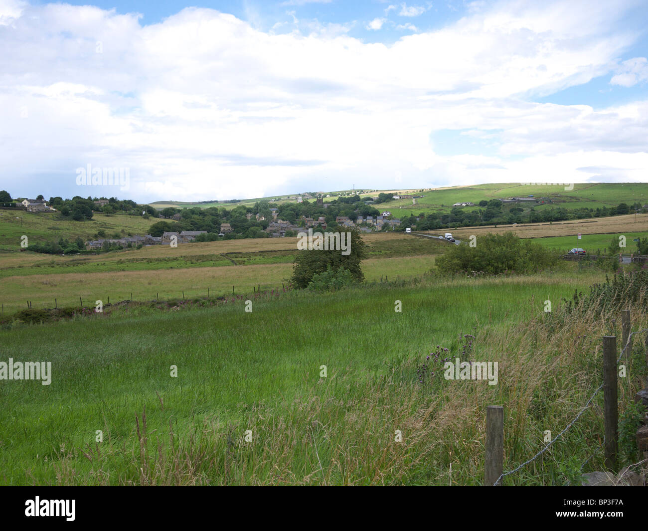 Denshaw village, Saddleworth, Oldham, England, UK Stock Photo - Alamy