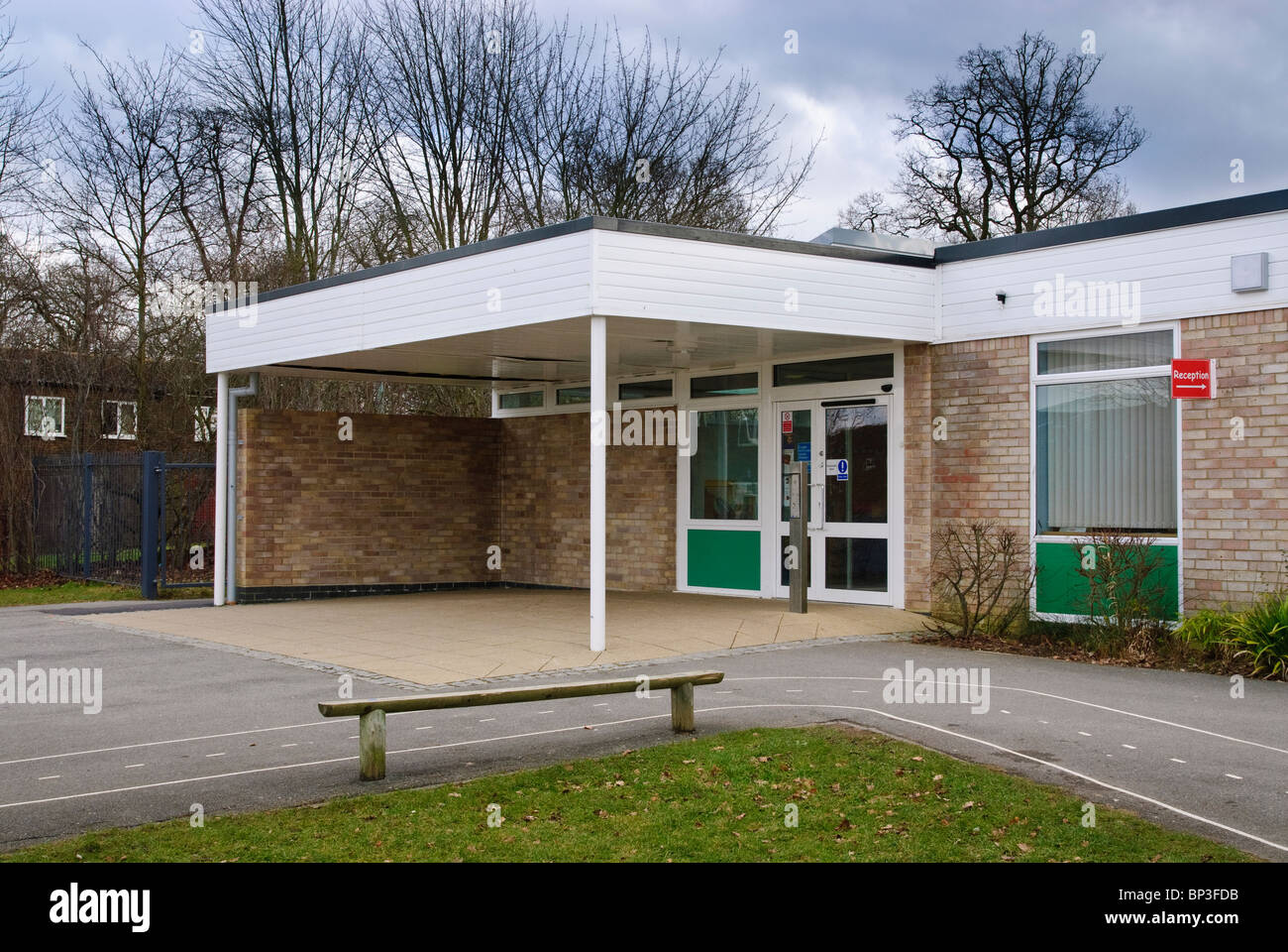 Marnel Infant School covered porch level disability friendly access ...