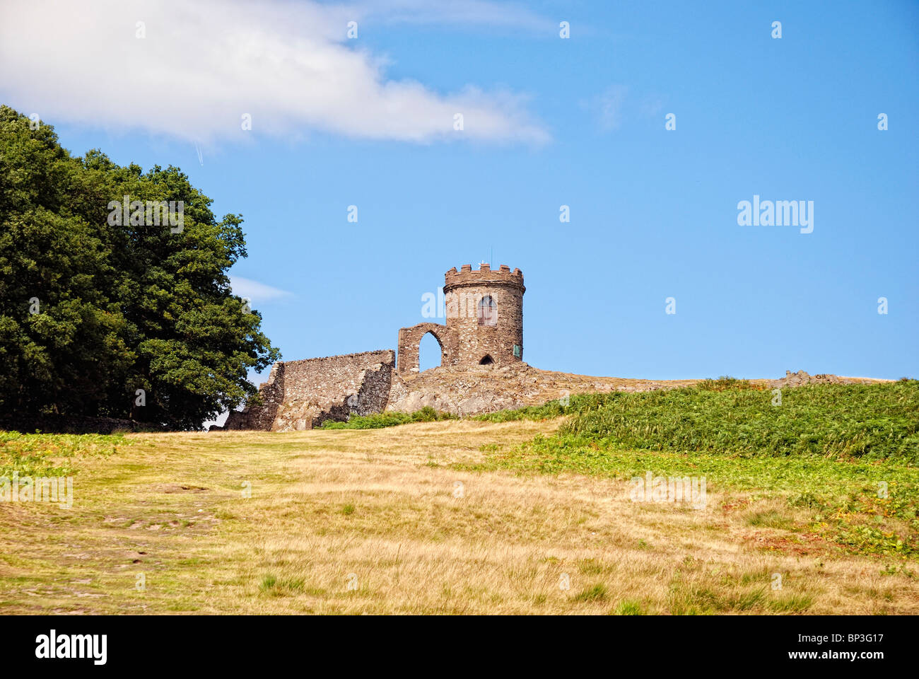Old John Tower Bradgate park Leicester england UK Stock Photo - Alamy