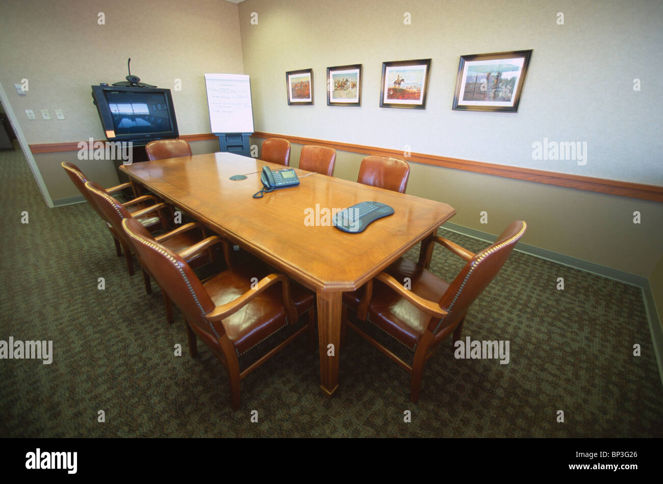 Empty Conference Room Stock Photo - Alamy