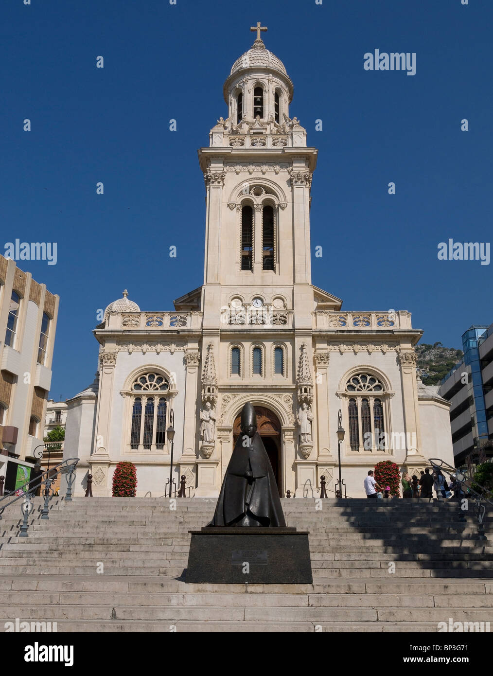 St Charles Church, Monte Carlo Stock Photo - Alamy