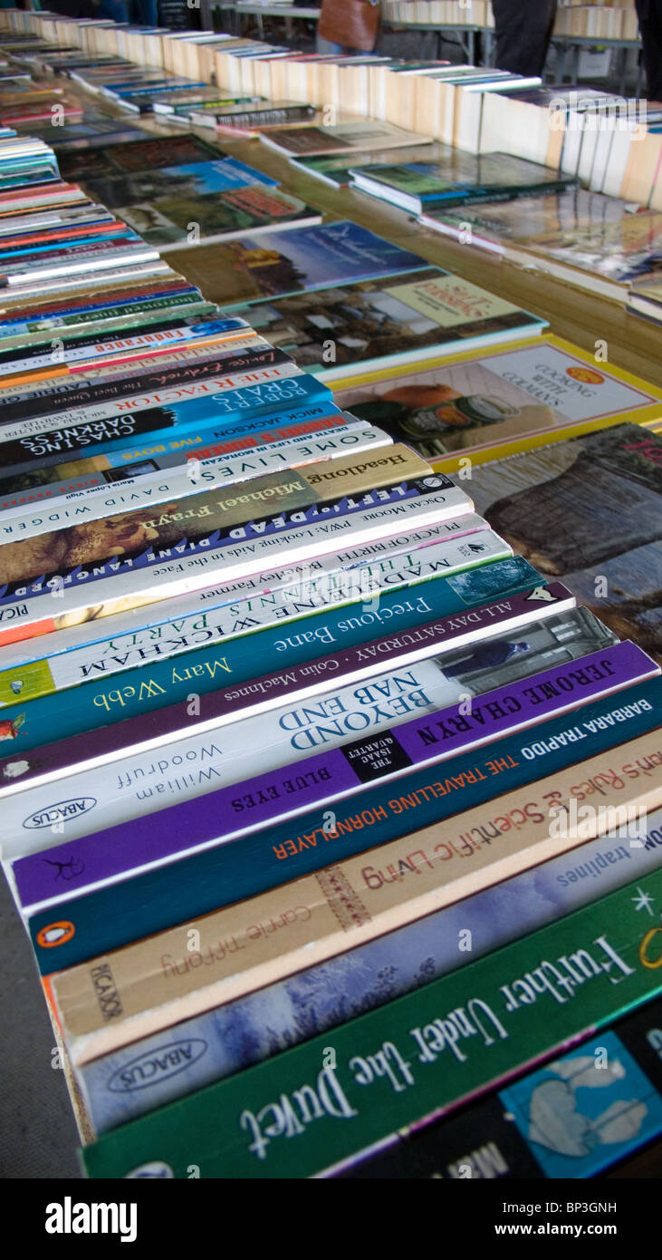 South Bank second-hand book stall, London, England, UK Stock Photo - Alamy