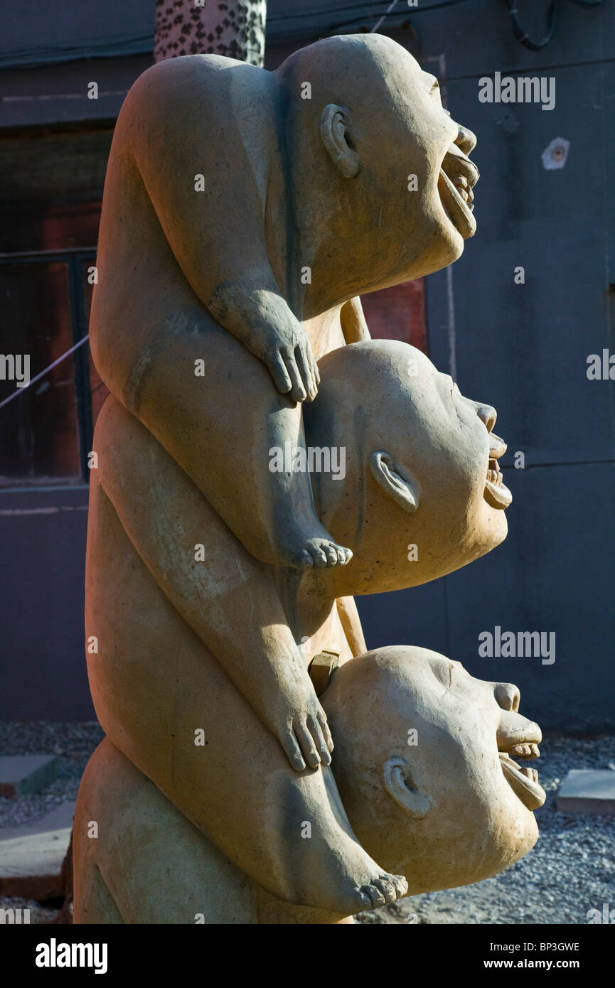 Dashanzi art sculpture factory 798 art district hi-res stock ...