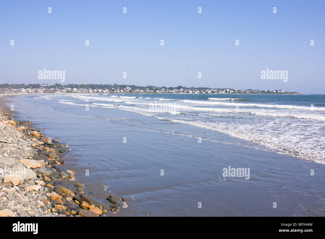 View of Easton Bay and Middletown, Rhode Island taken from Newport side ...