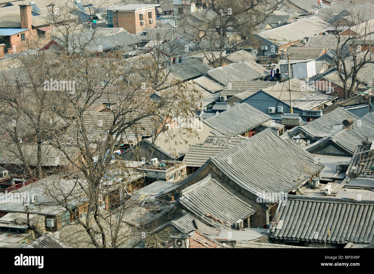 Old hutong area beijing hi-res stock photography and images - Alamy