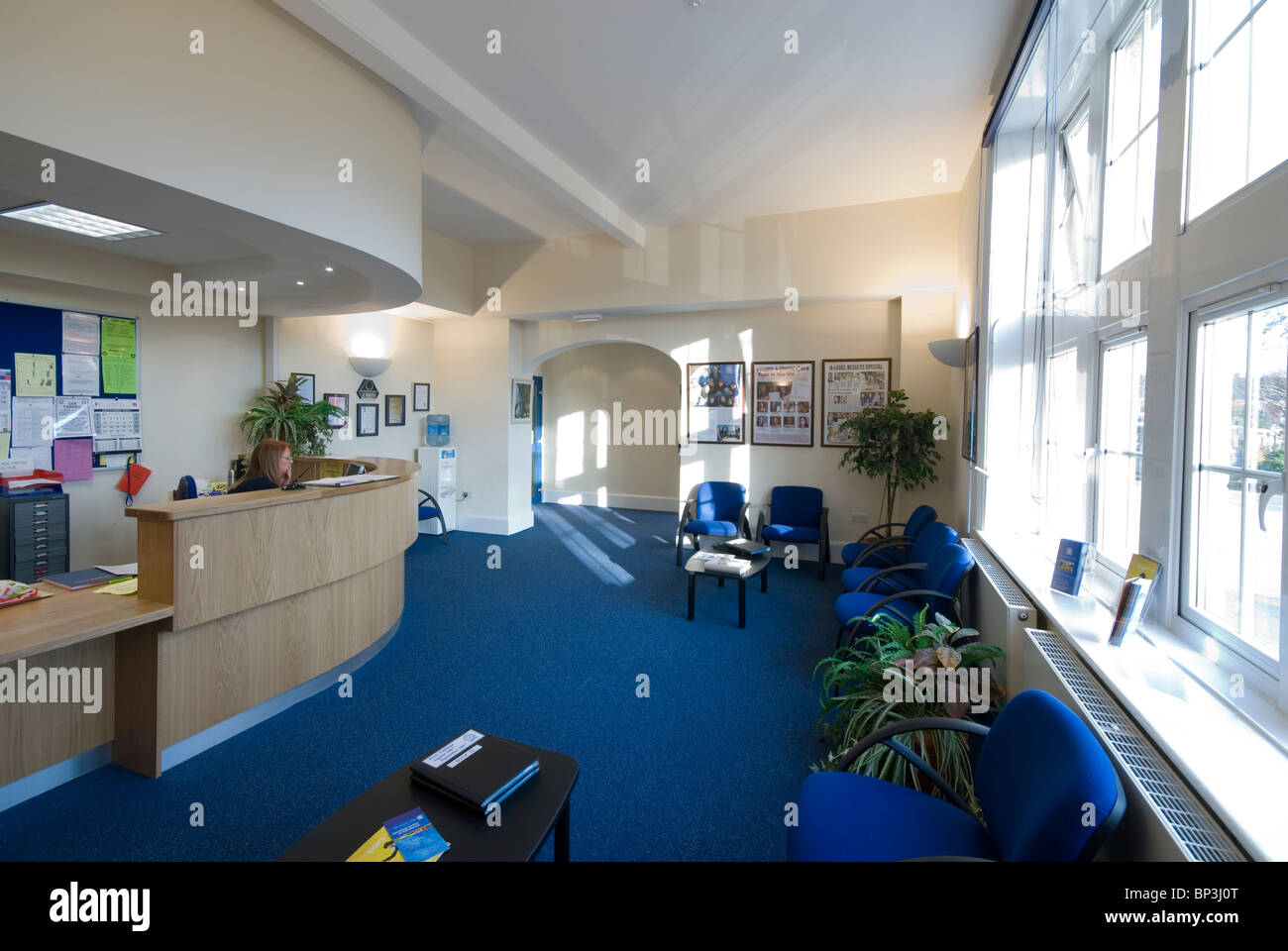 Peter symonds college reception high hi-res stock photography and ...