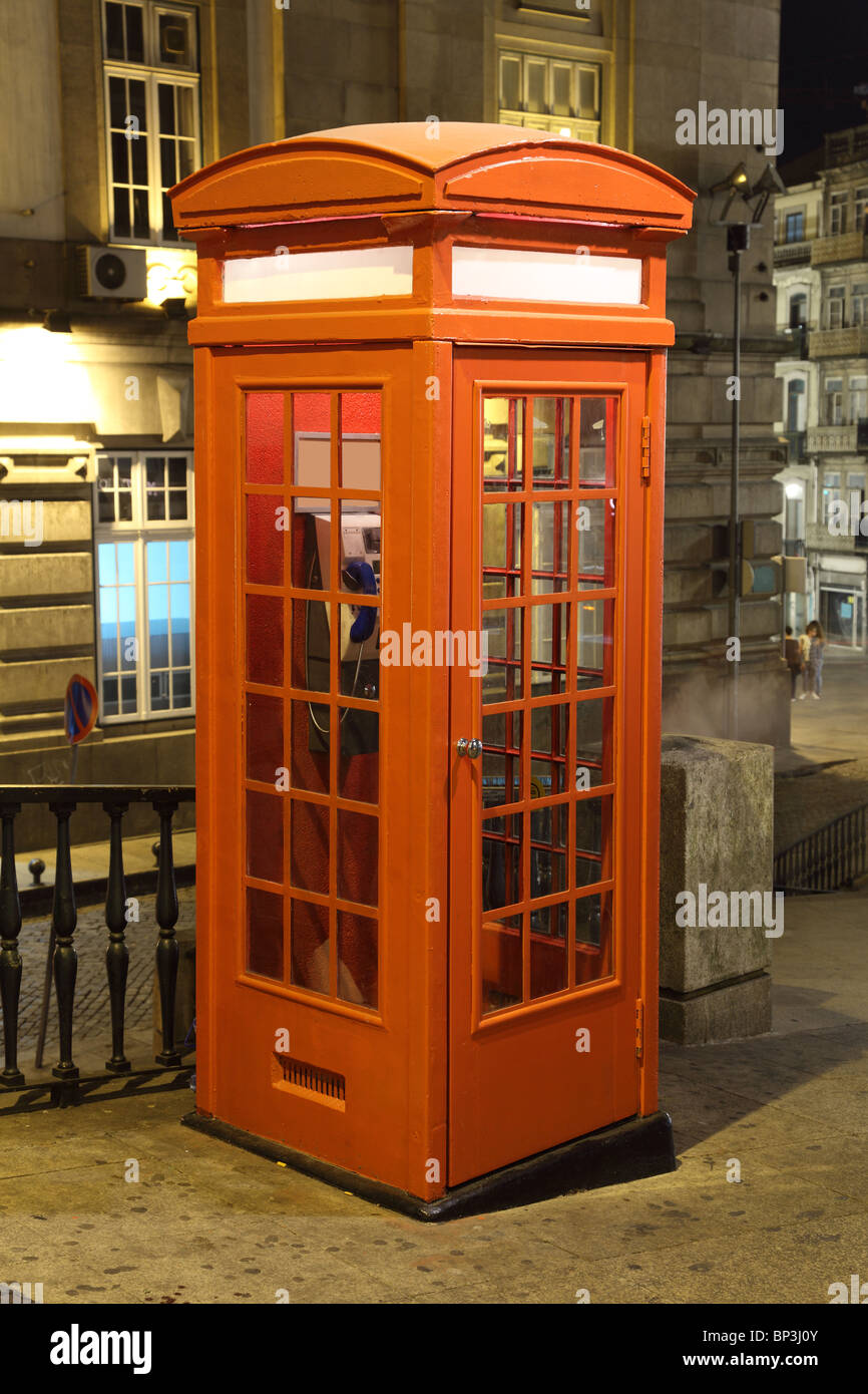 Porto phone booth hi-res stock photography and images - Alamy