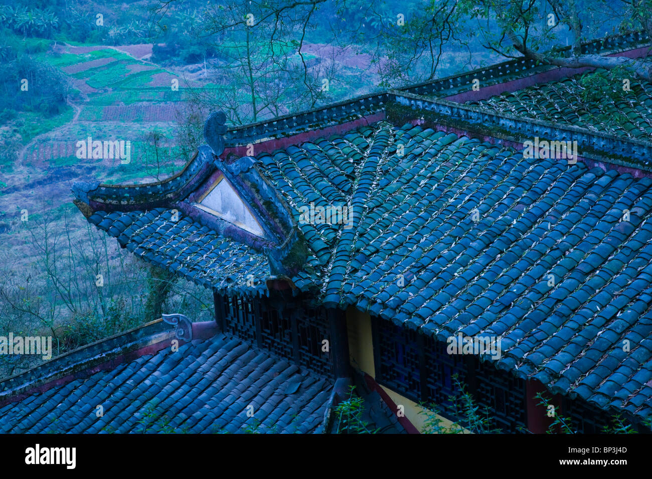CHINA, Chongqing Province, Fengdu. Fengdu Ghost City / Mingshan- Old ...