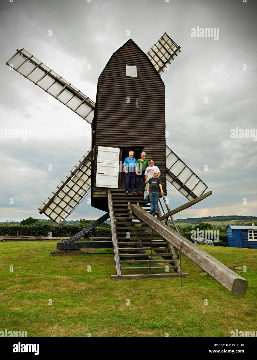 Volunteers who maintain and operate the Nutley post Windmill Stock ...