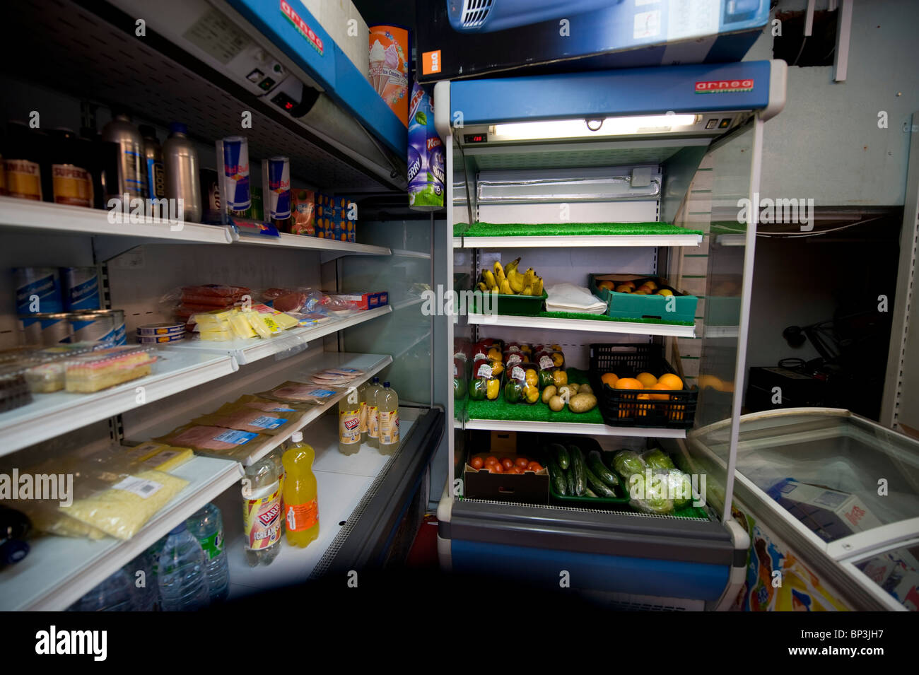 Convenient store in a poor area of East London where a new scheme helps ...