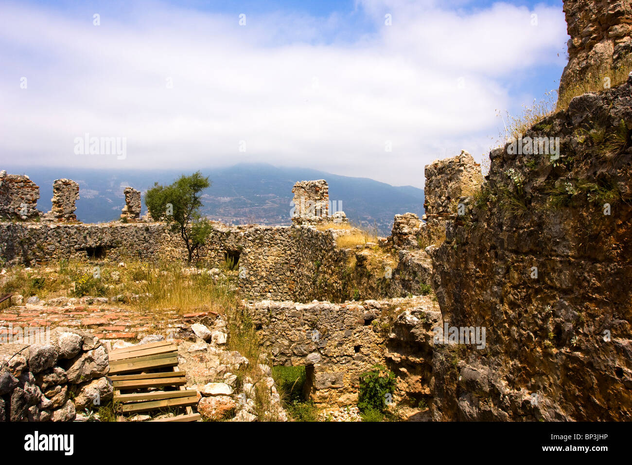 Turkey ruins castle hi-res stock photography and images - Alamy
