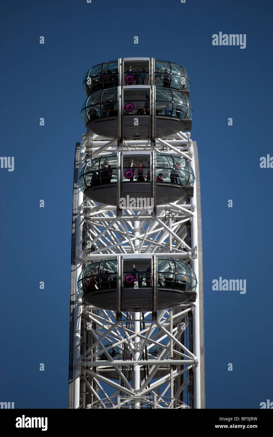 London eye pods Stock Photo - Alamy