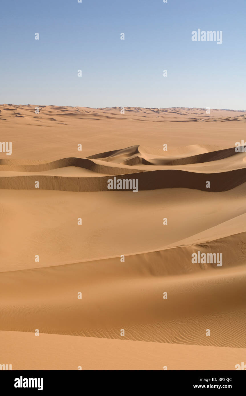 Erg Awbari, Sahara desert, Fezzan, Libya Stock Photo - Alamy