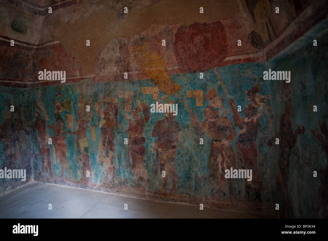 Bonampak mural hi-res stock photography and images - Alamy