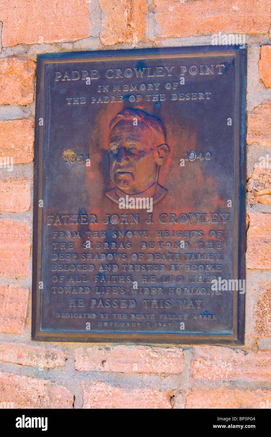 Plaque father crowley point death hi-res stock photography and images ...