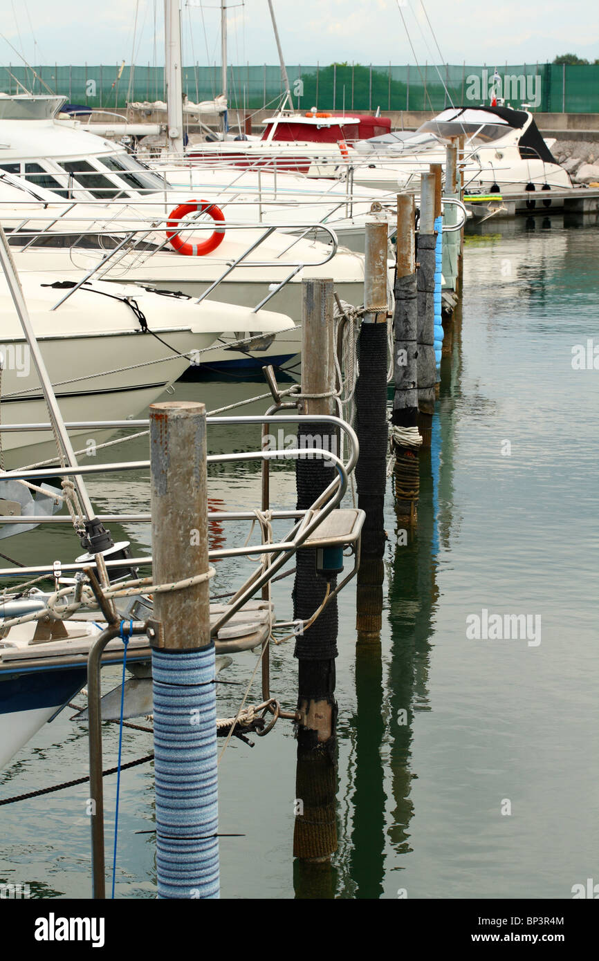 Boat berthed marina hi-res stock photography and images - Alamy