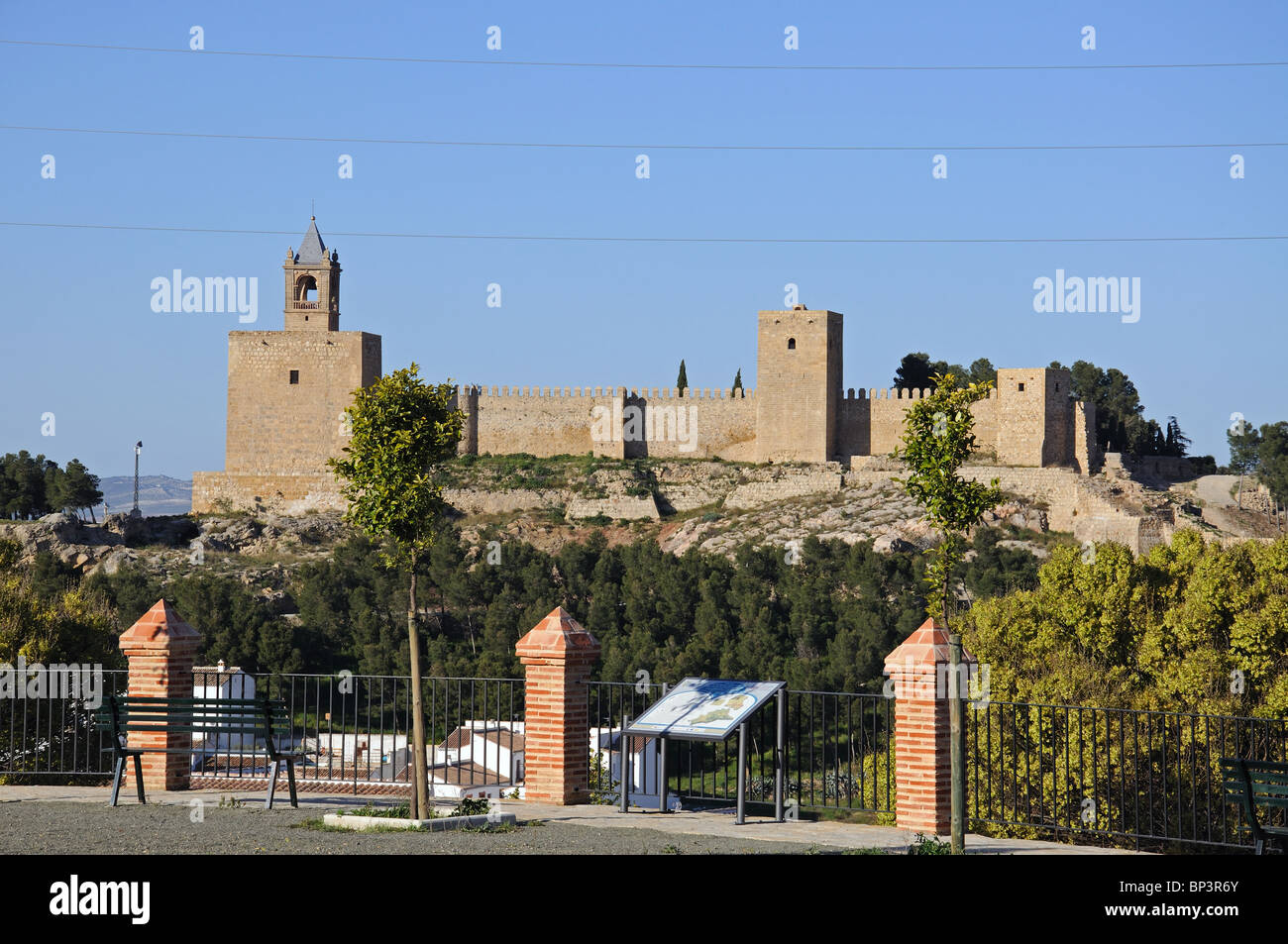 The Moorish Castle At Antequera High Resolution Stock Photography and ...