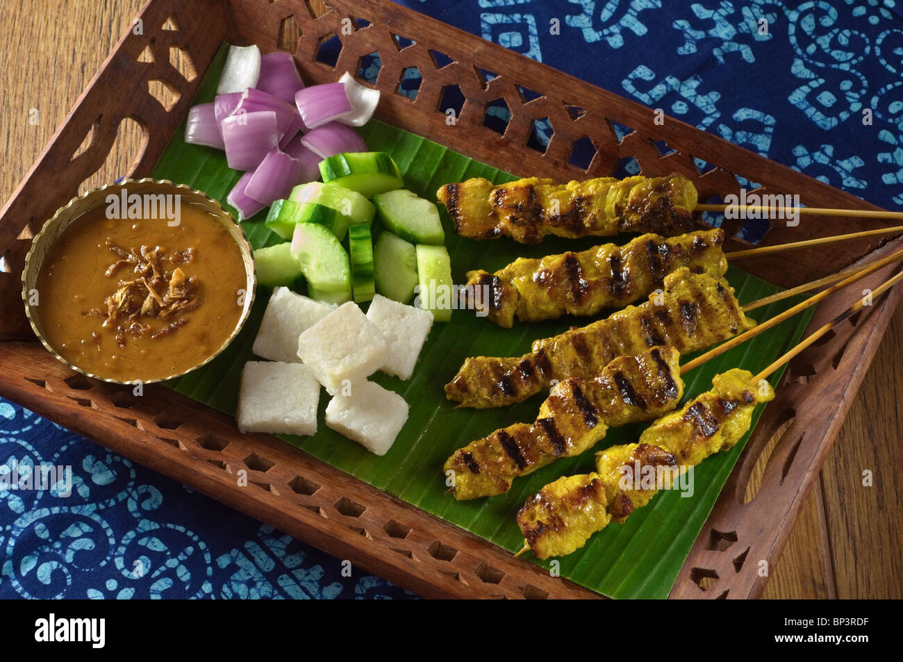 Chicken satay hi-res stock photography and images - Alamy