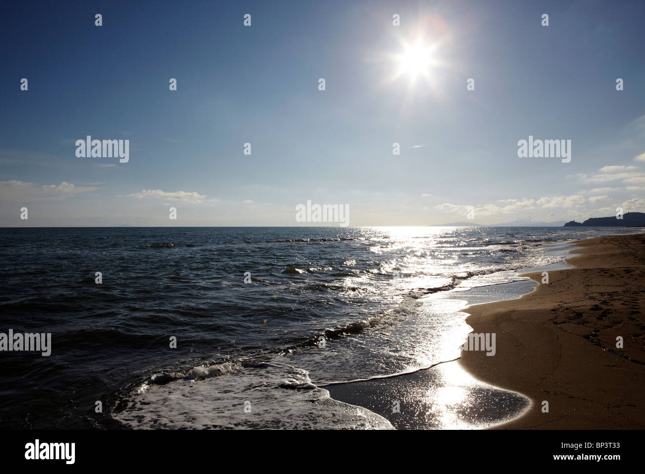 Beautiful beach in follonica italy hi-res stock photography and images ...