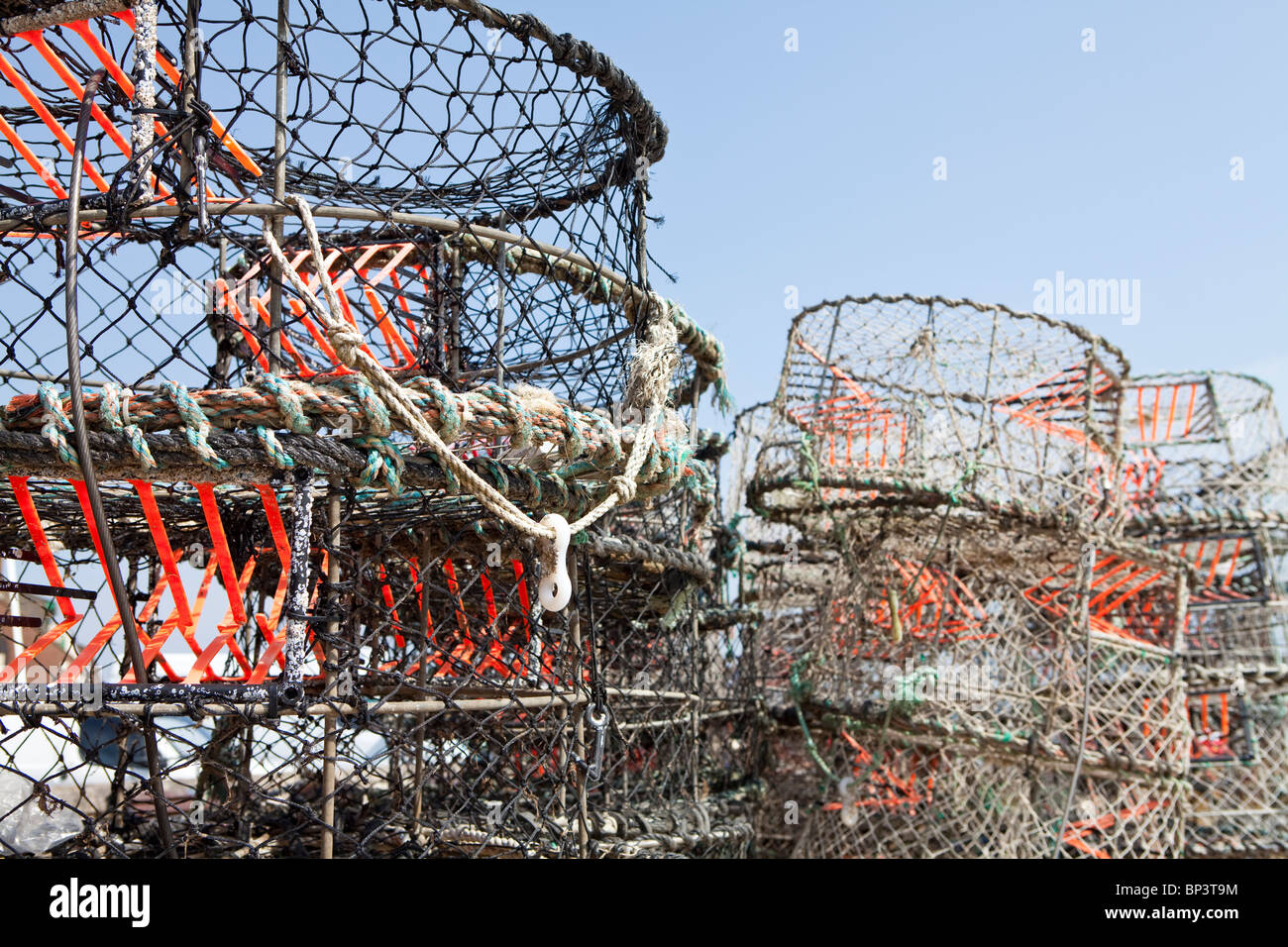 Crab nets hi-res stock photography and images - Alamy