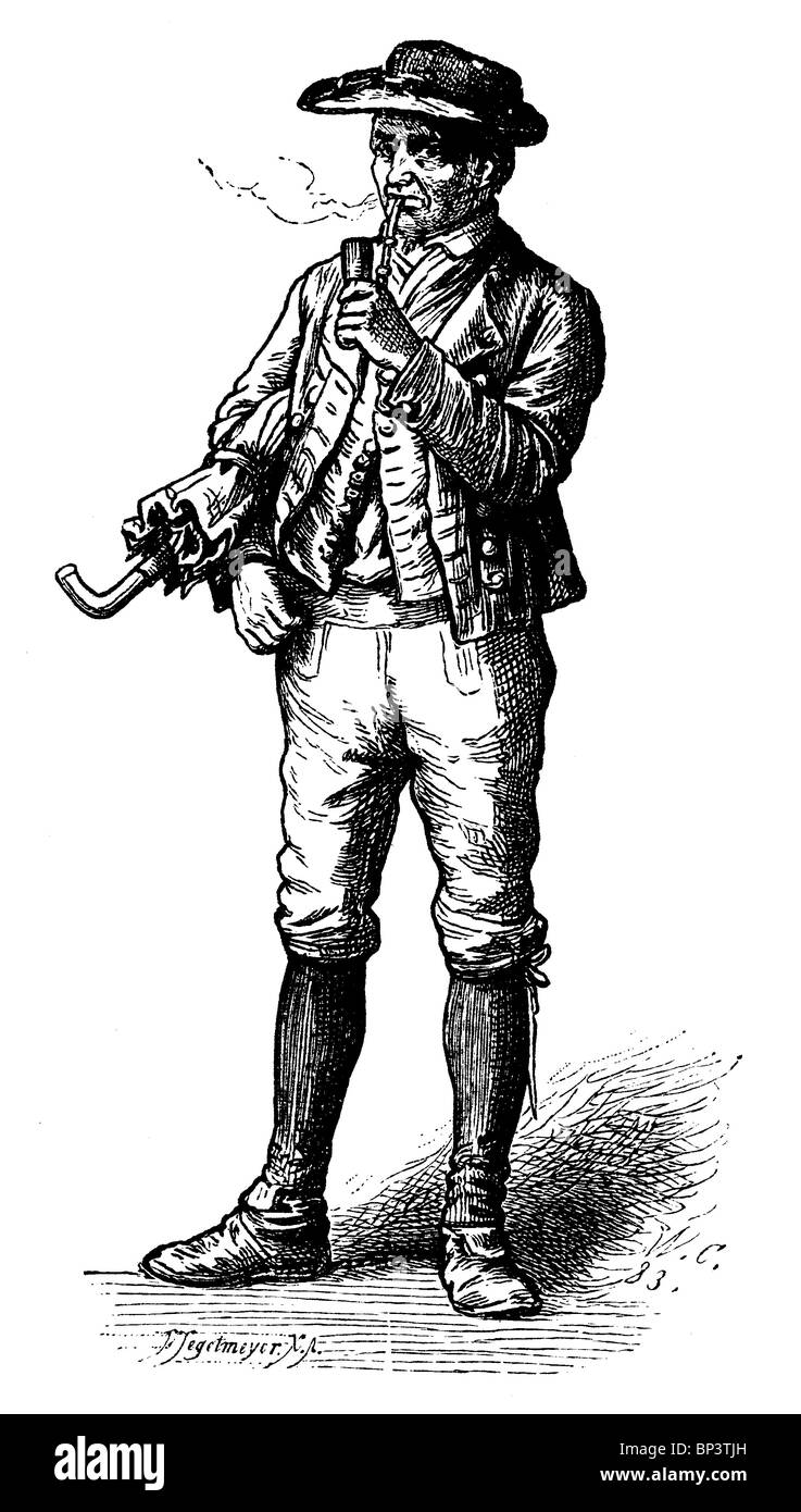 Traditional male costume Black and White Stock Photos & Images - Alamy