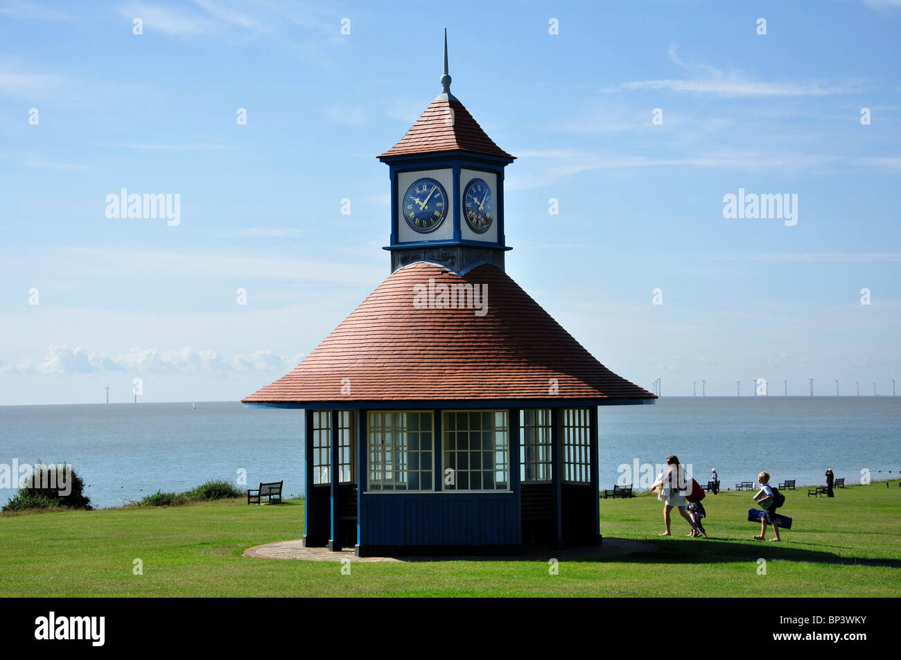 The Clock Tower Shelter, The Greensward, Frinton-on-Sea, Essex, England ...
