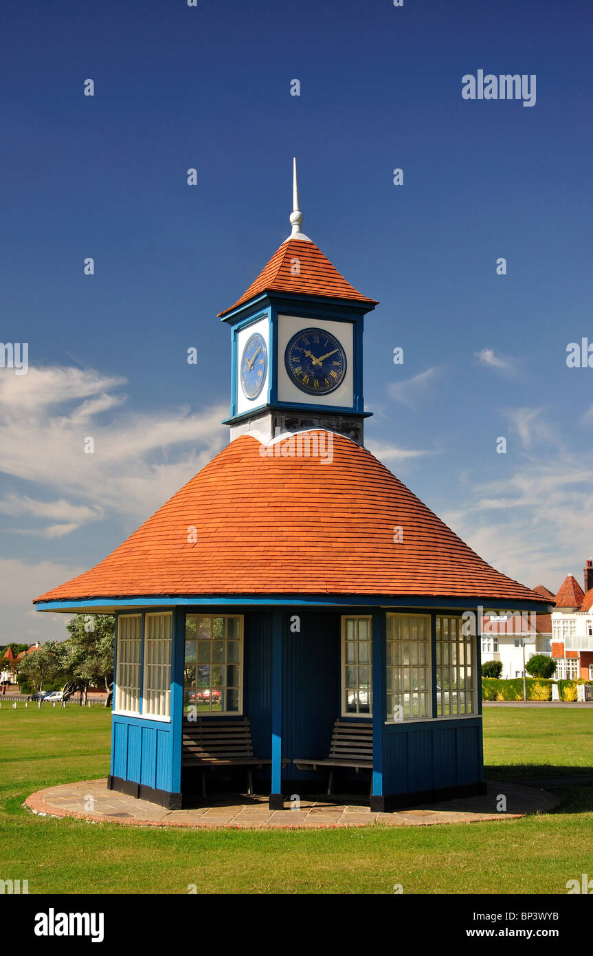 The Clock Tower Shelter, The Greensward, Frinton-on-Sea, Essex, England ...