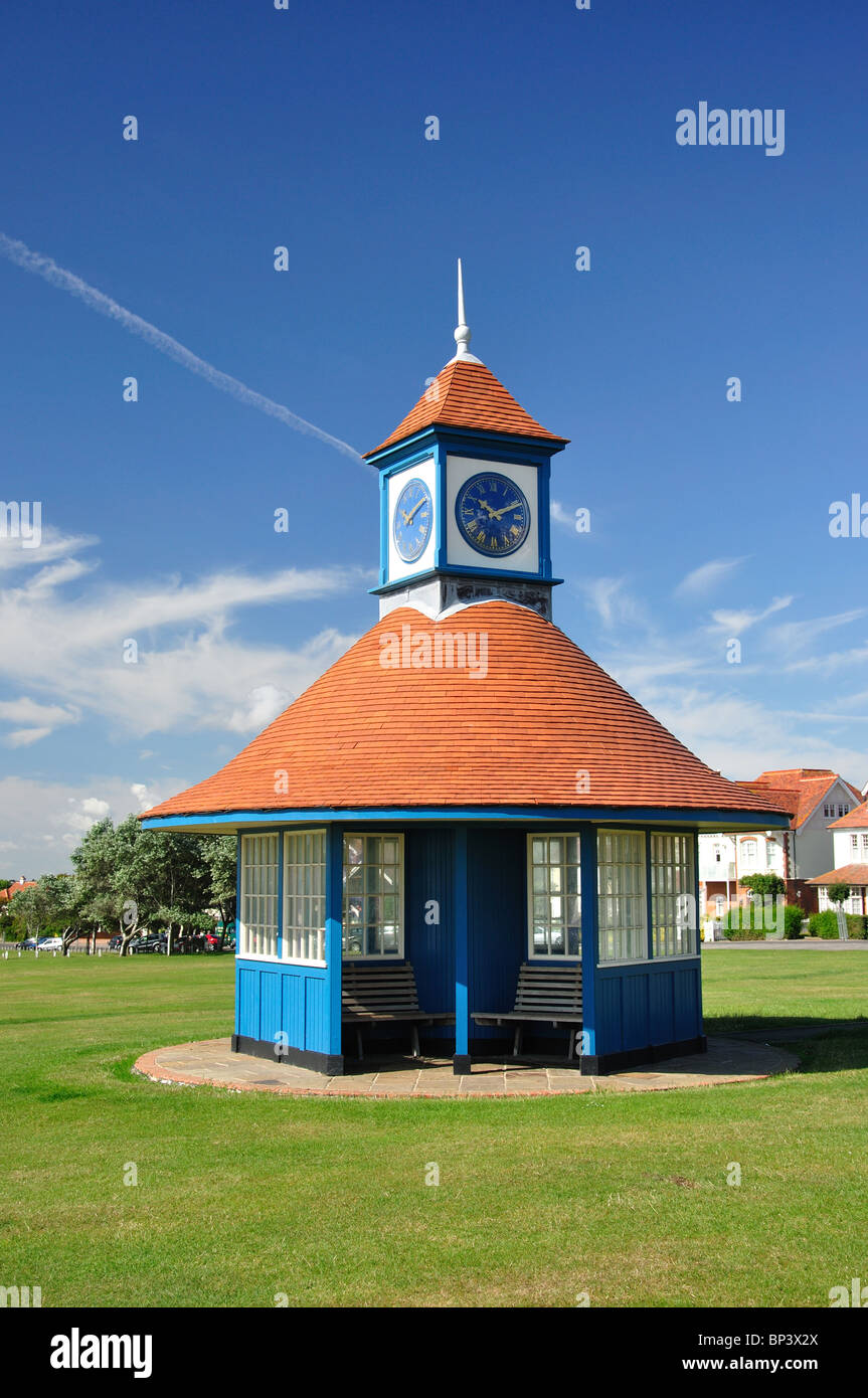 The Clock Tower Shelter, The Greensward, Frinton-on-Sea, Essex, England ...