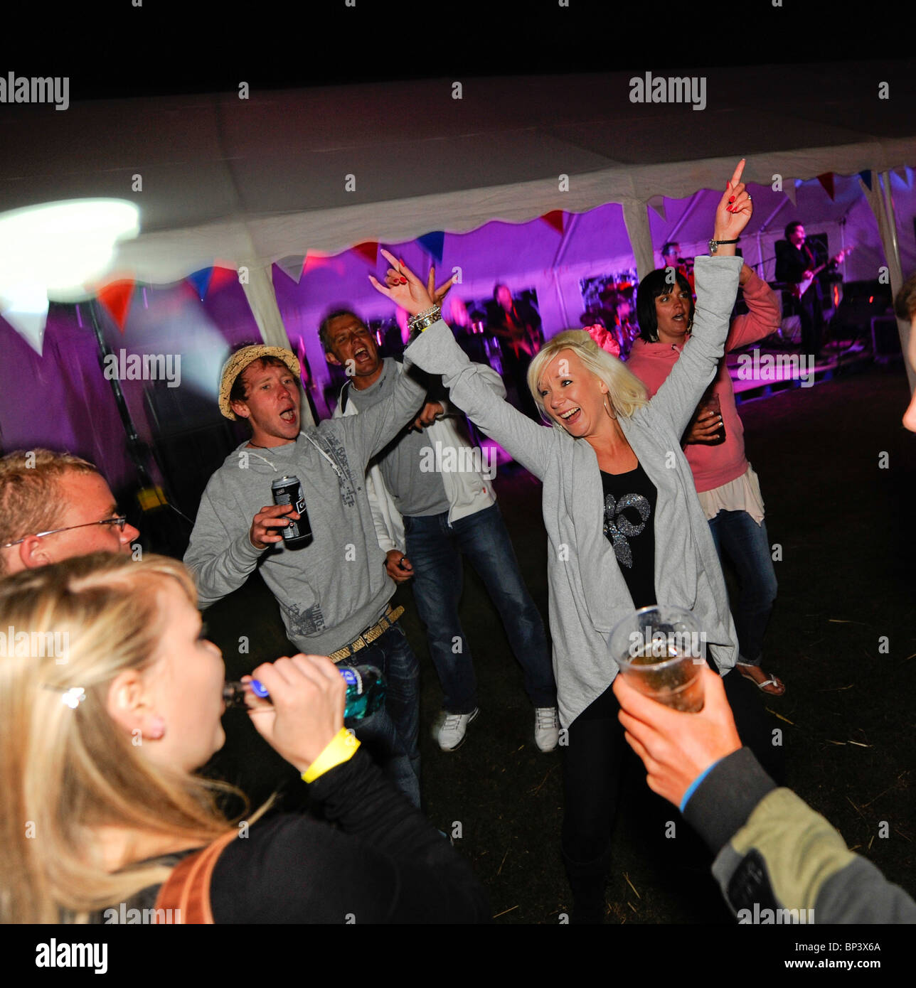 People enjoying themselves at a summer party. Picture by Jim Holden ...