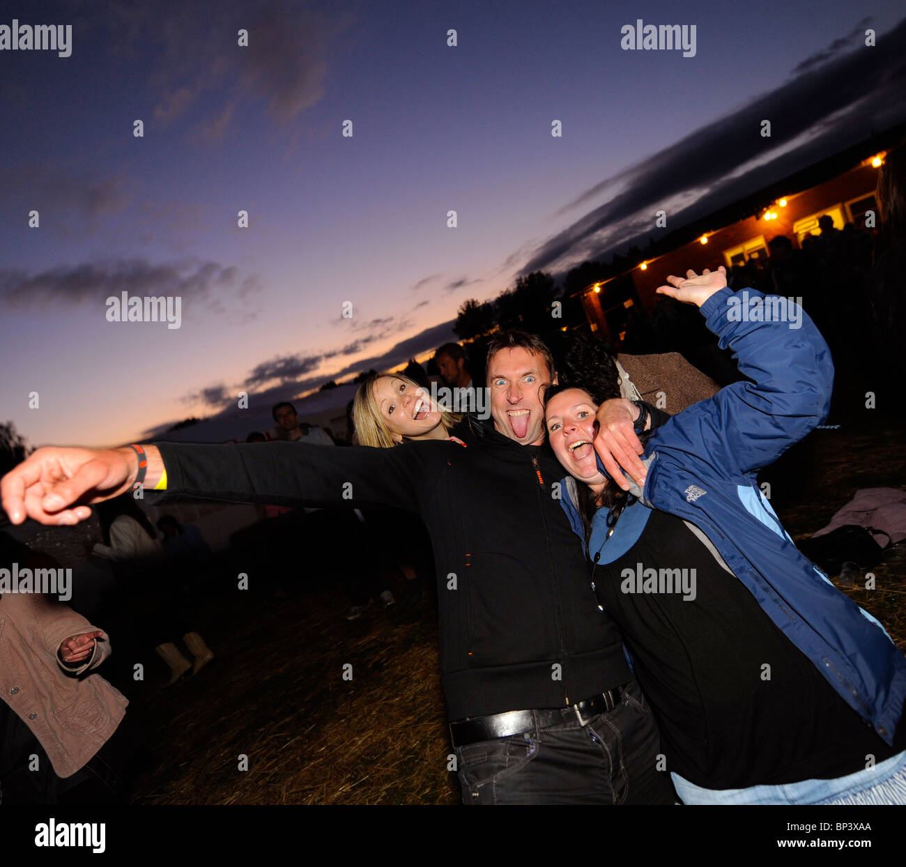 People enjoying themselves at a summer party. Picture by Jim Holden ...
