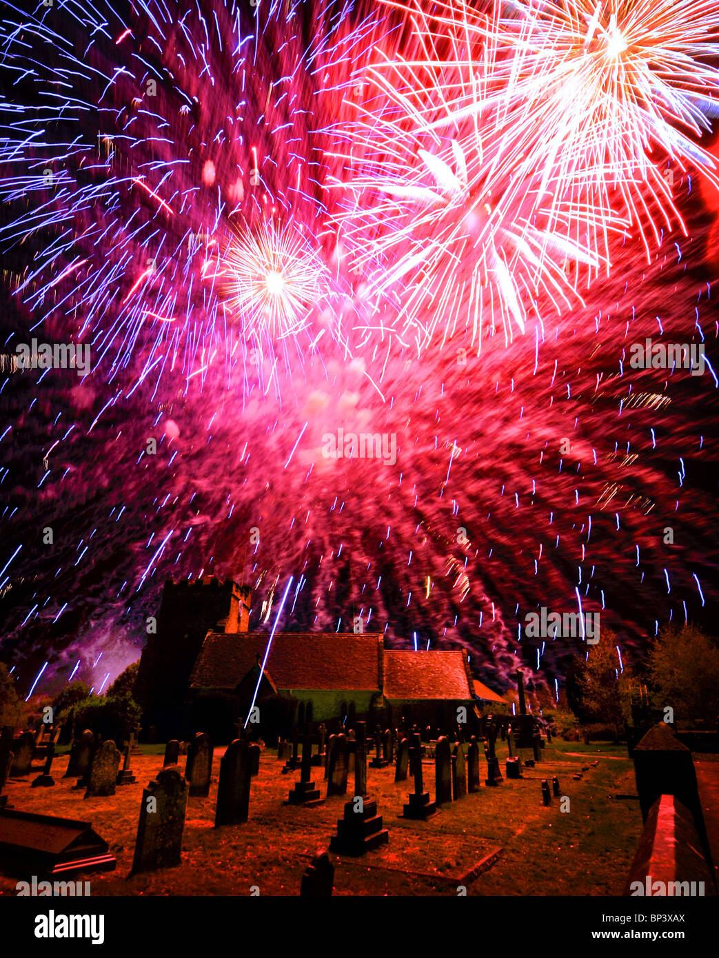 Social newyear fireworks hi-res stock photography and images - Alamy