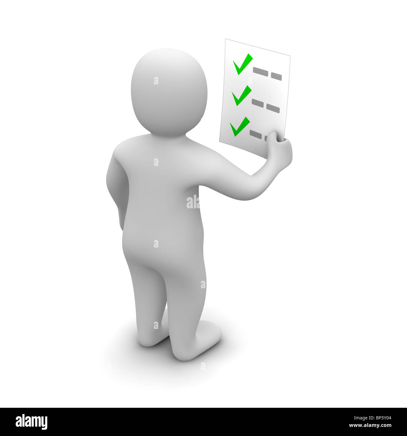 Checklist Cartoon High Resolution Stock Photography and Images - Alamy