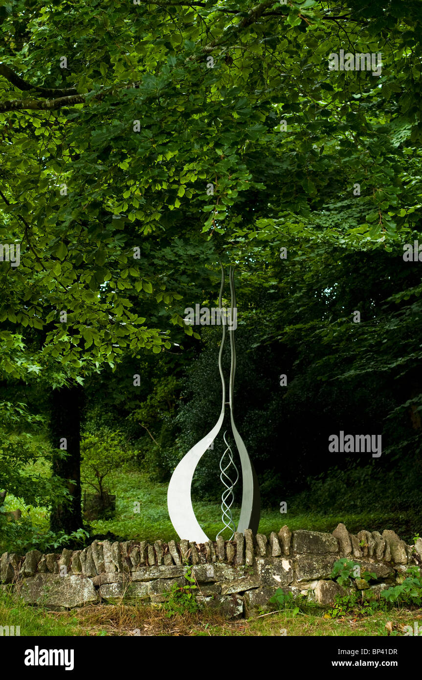 'Scallion' by Iron Vein, on display at Painswick Rococo Garden as part ...
