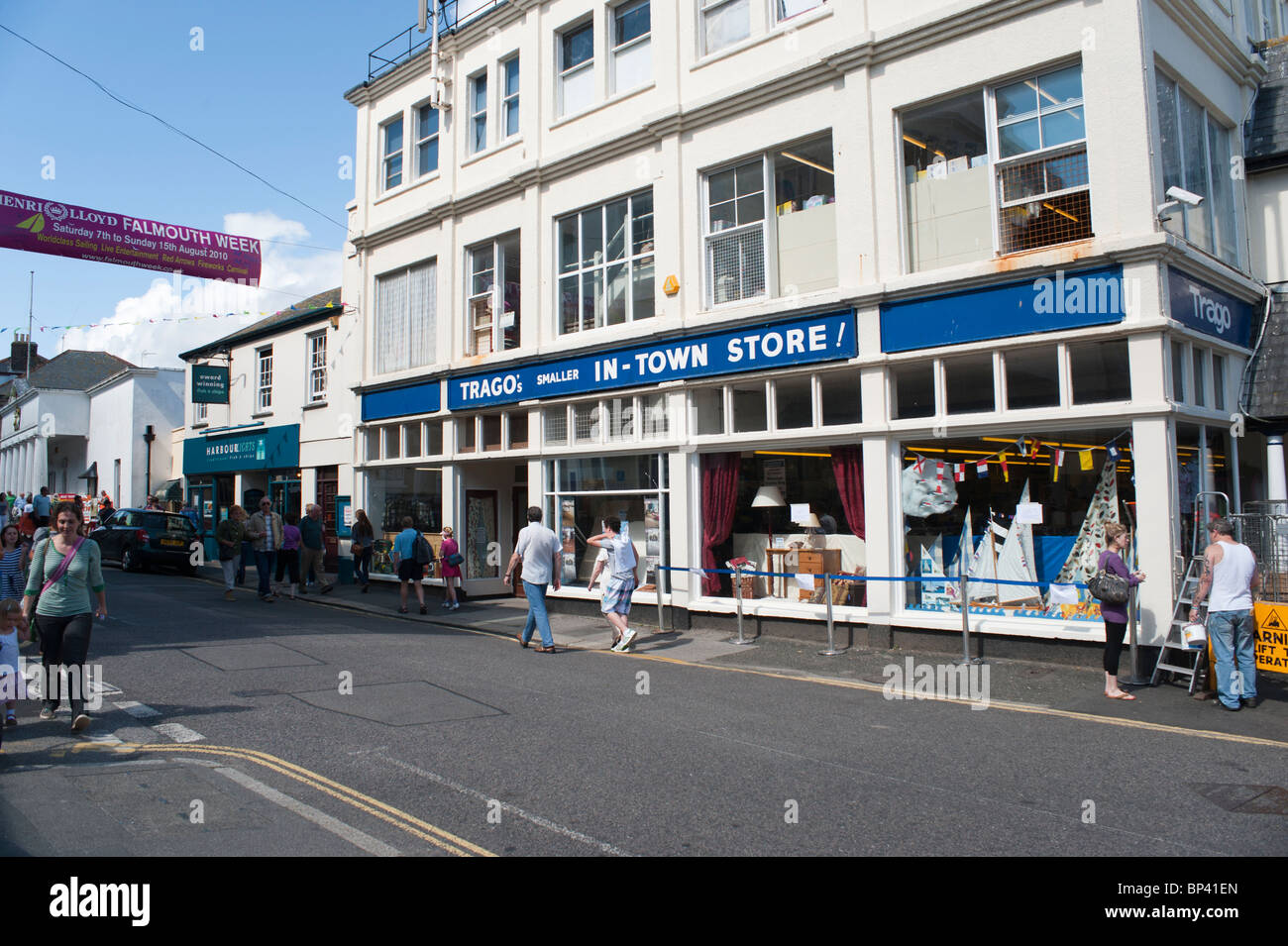 Falmouth week regatta hi-res stock photography and images - Alamy