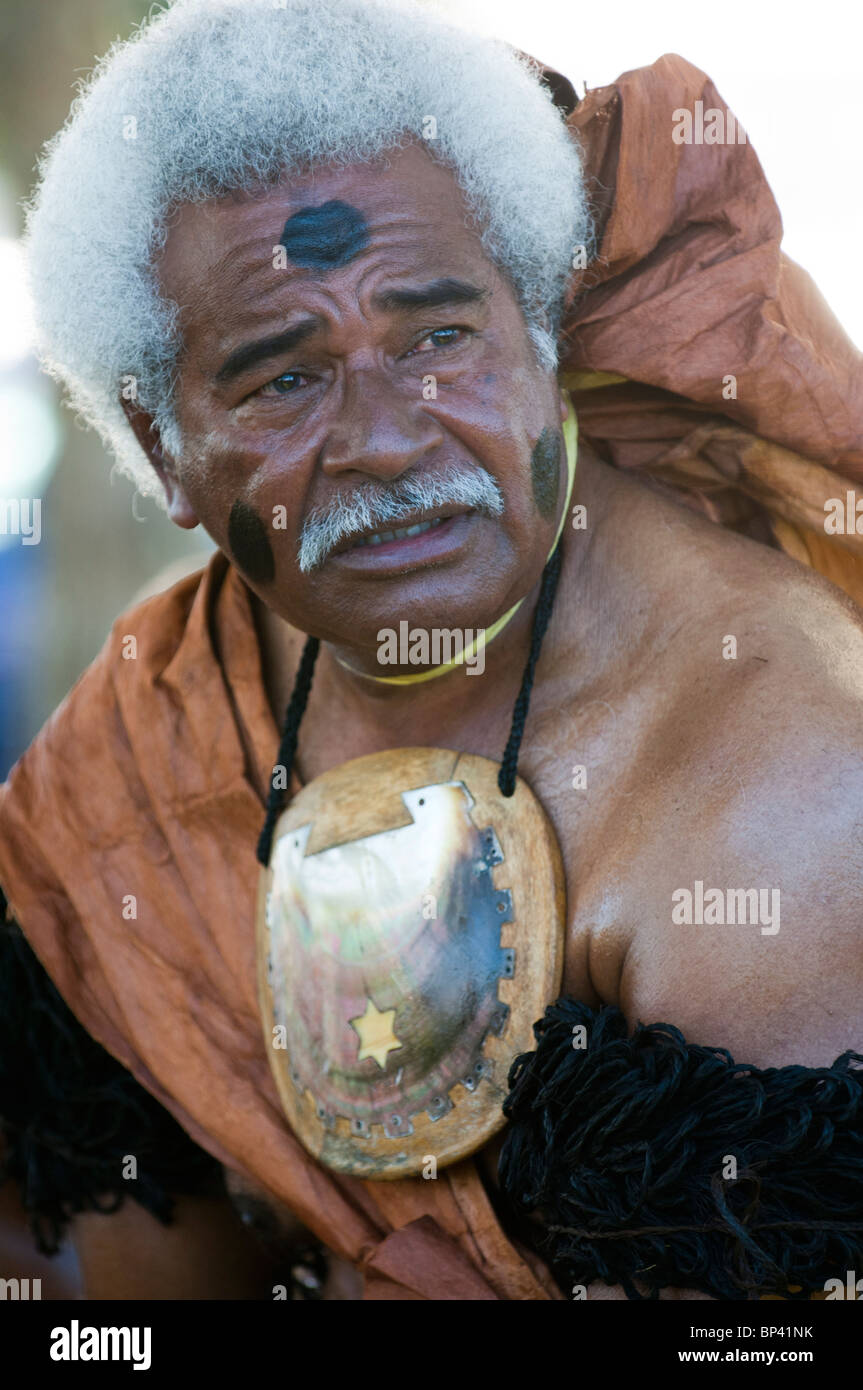 Fijian chief hi-res stock photography and images - Alamy